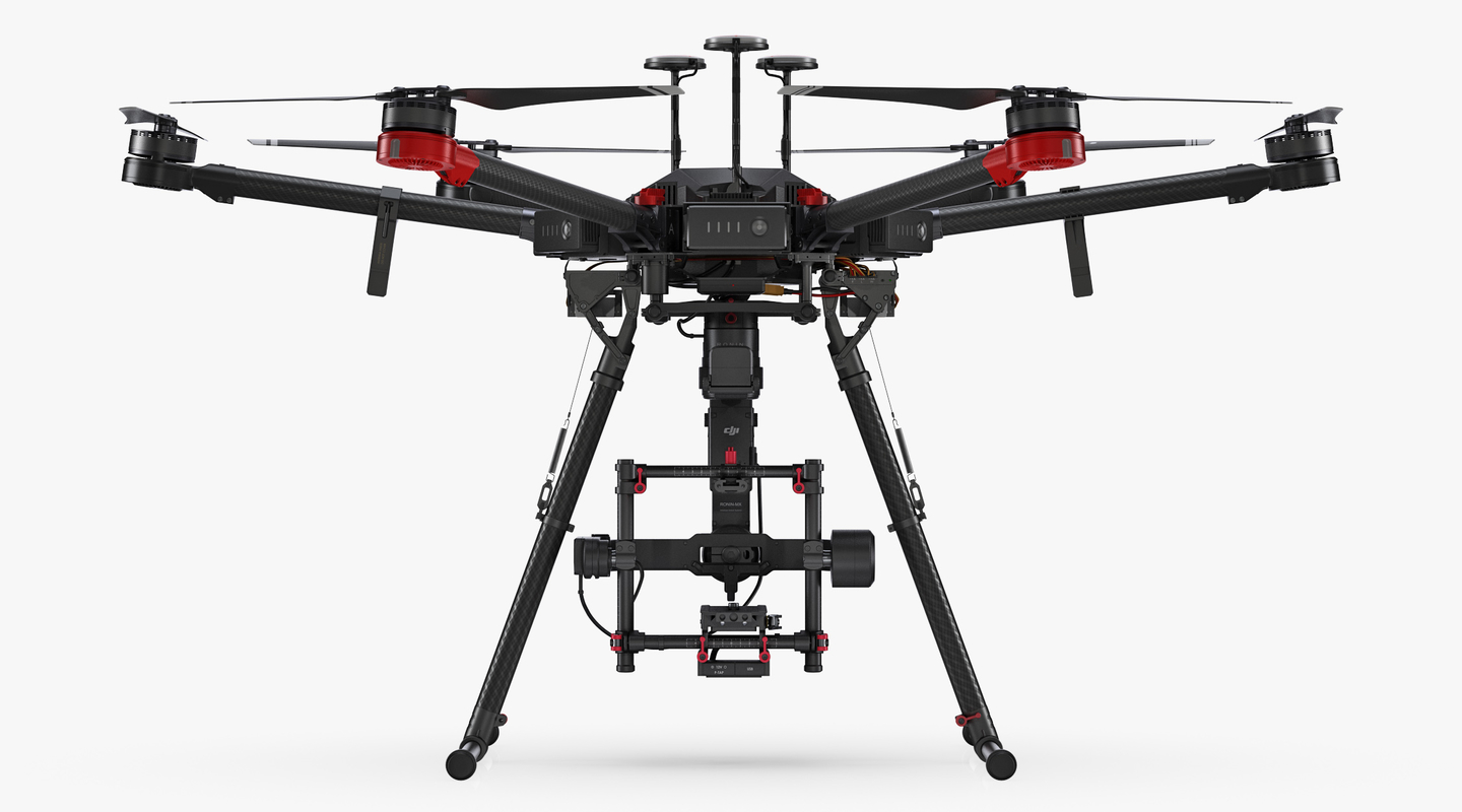 Dji matrice 600 pro 3D model - TurboSquid 1207547