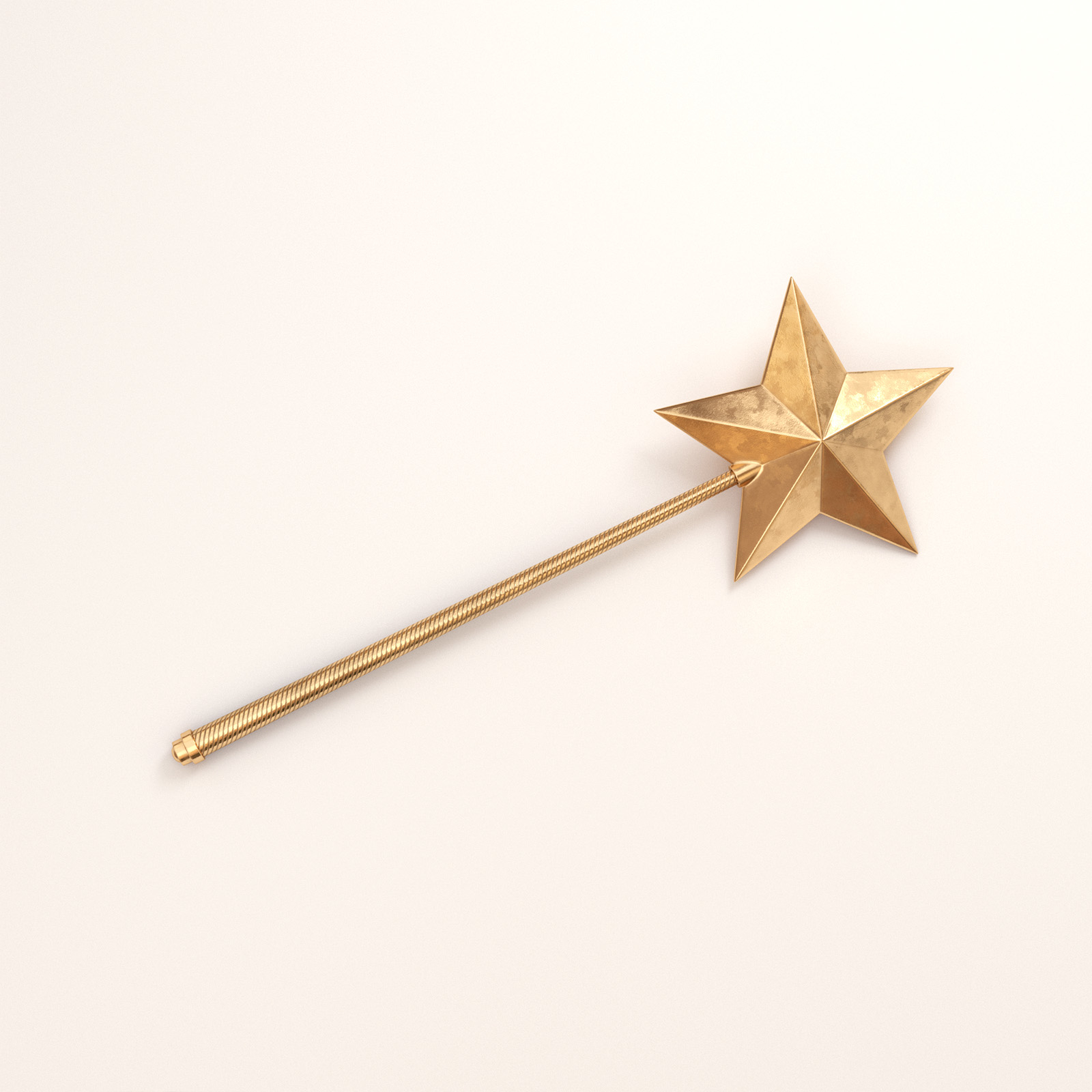 Magic wand 3D model - TurboSquid 1207588