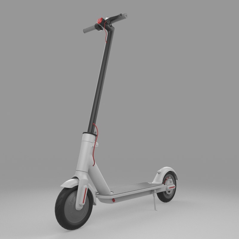 Electric scooter 3D model - TurboSquid 1207690