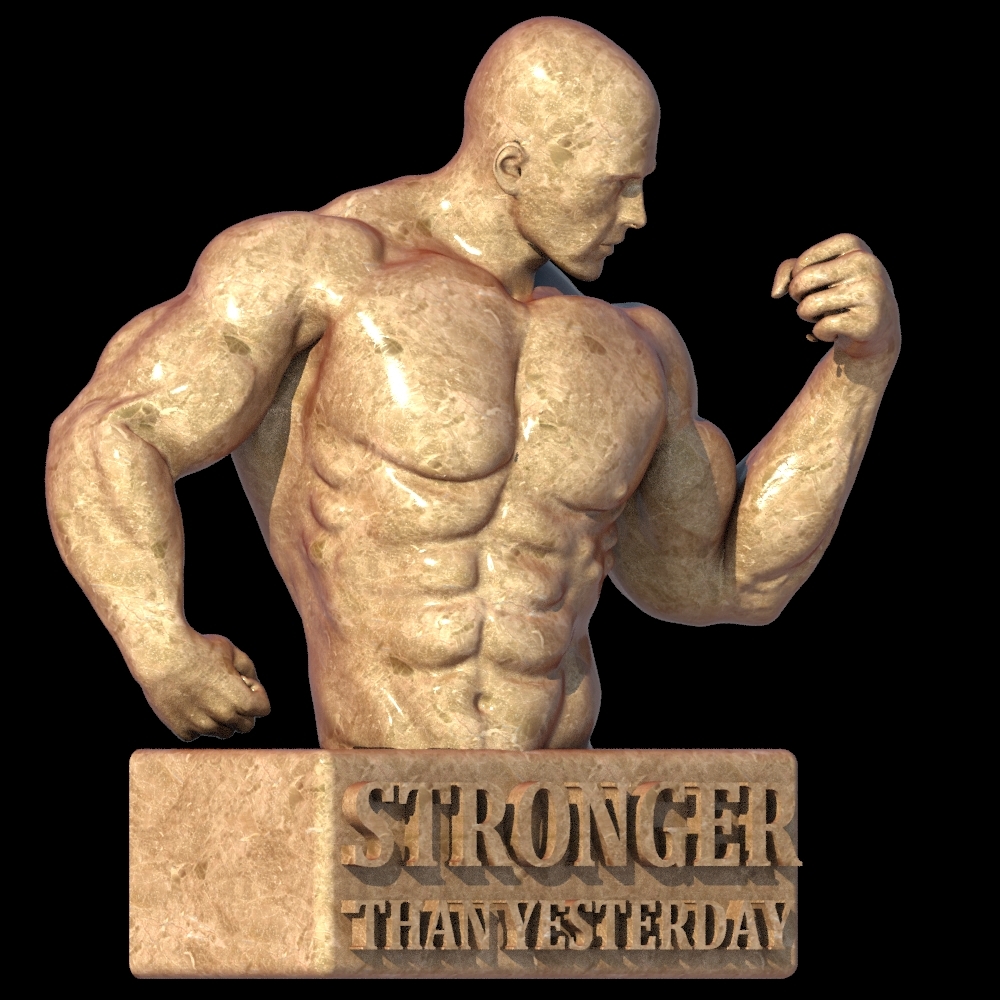 Body builder 3D model - TurboSquid 1207755