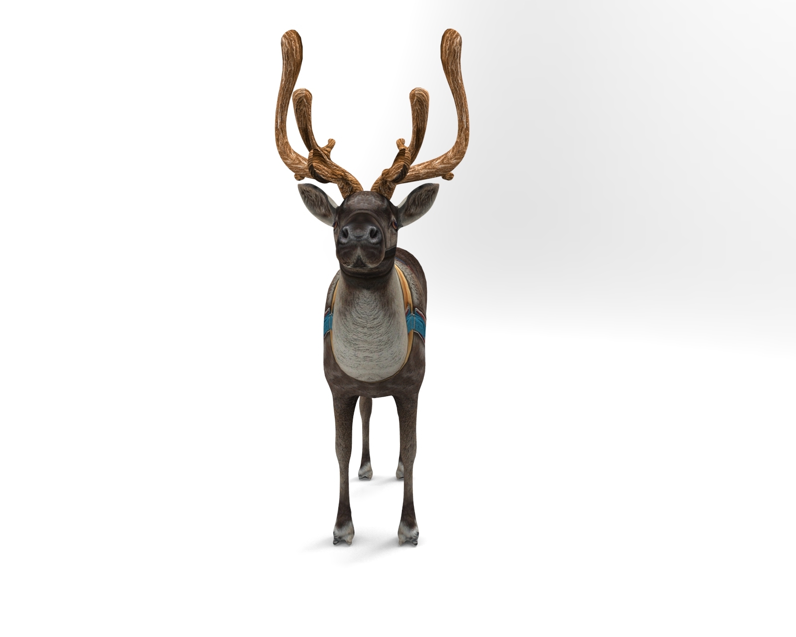 Reindeer rigged deer animation 3D model - TurboSquid 1207804