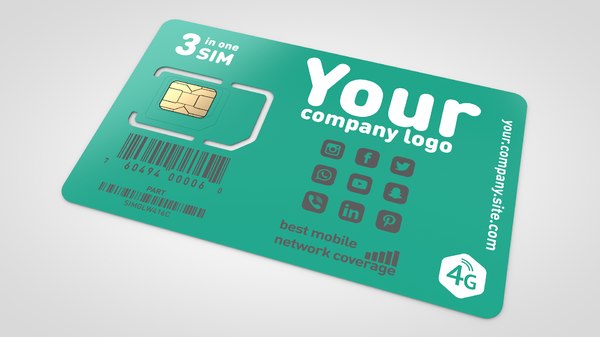 Free 3D Sim-Card Models | TurboSquid