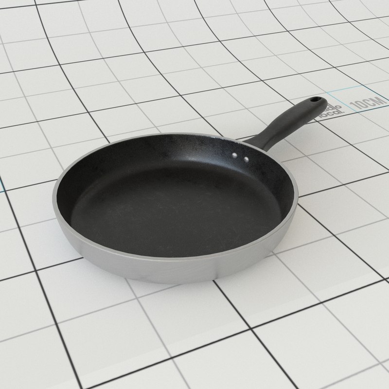 Frying pan 3D model - TurboSquid 1207956