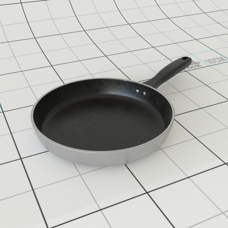 Frying pan 3D model - TurboSquid 1207956