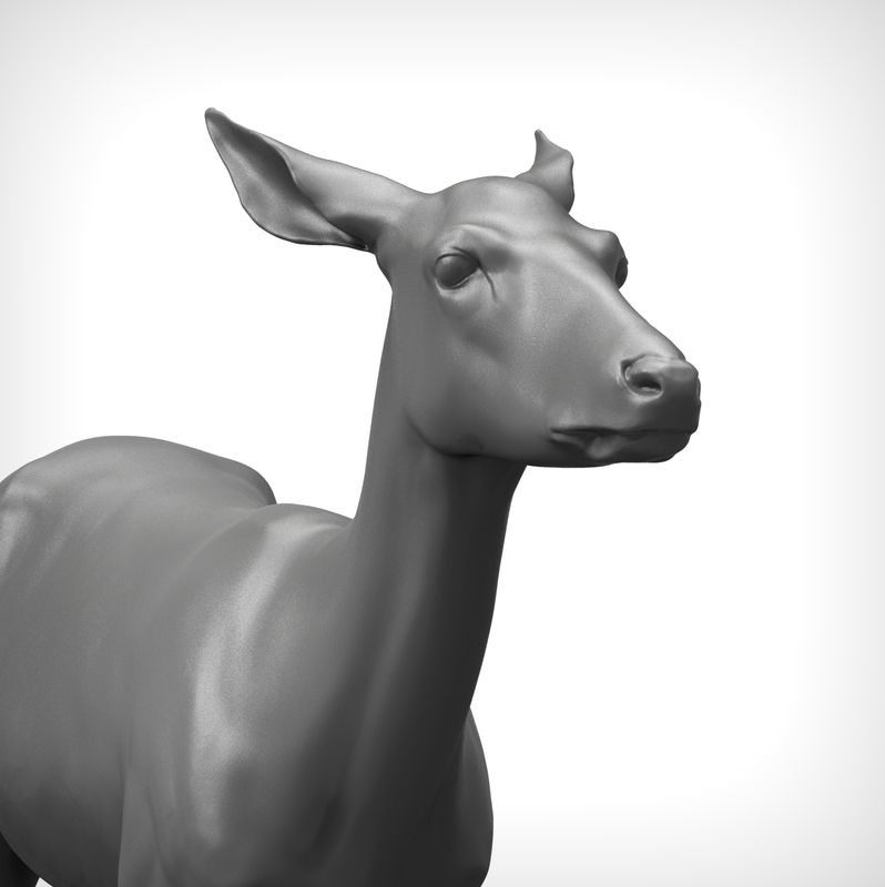 3D deer realistic model - TurboSquid 1208106
