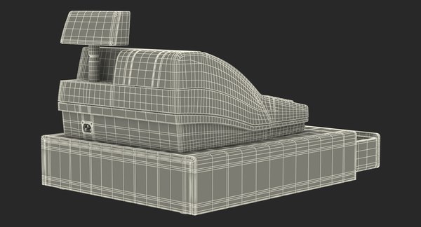 3D cash register generic - TurboSquid 1208168
