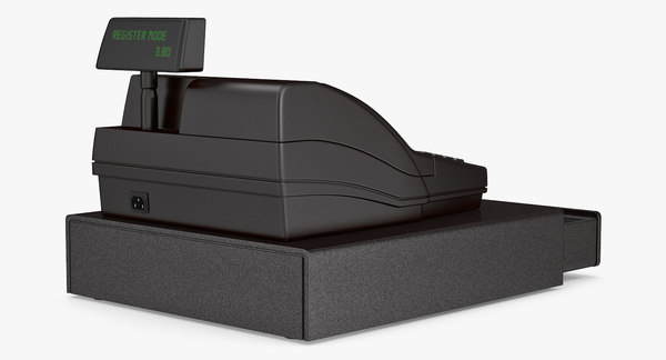 3D cash register generic - TurboSquid 1208168
