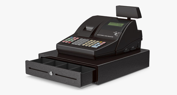 3D cash register generic - TurboSquid 1208168