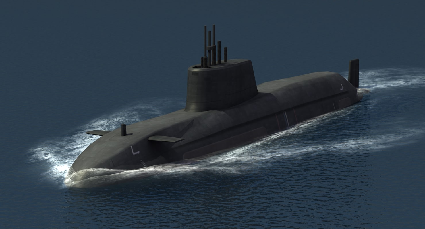 HMS Astute SSN 3D-Modell - TurboSquid 1208244