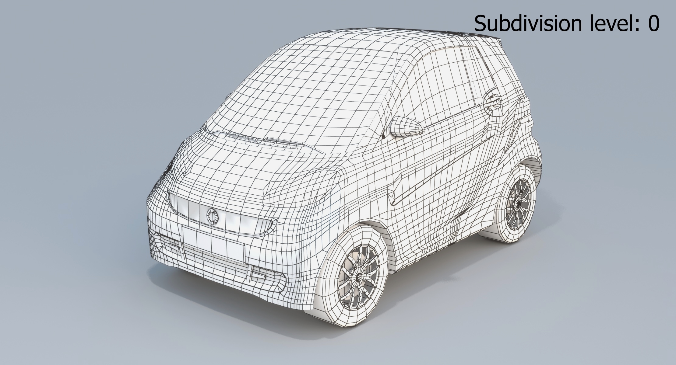3D model smart fortwo electric drive - TurboSquid 1208278