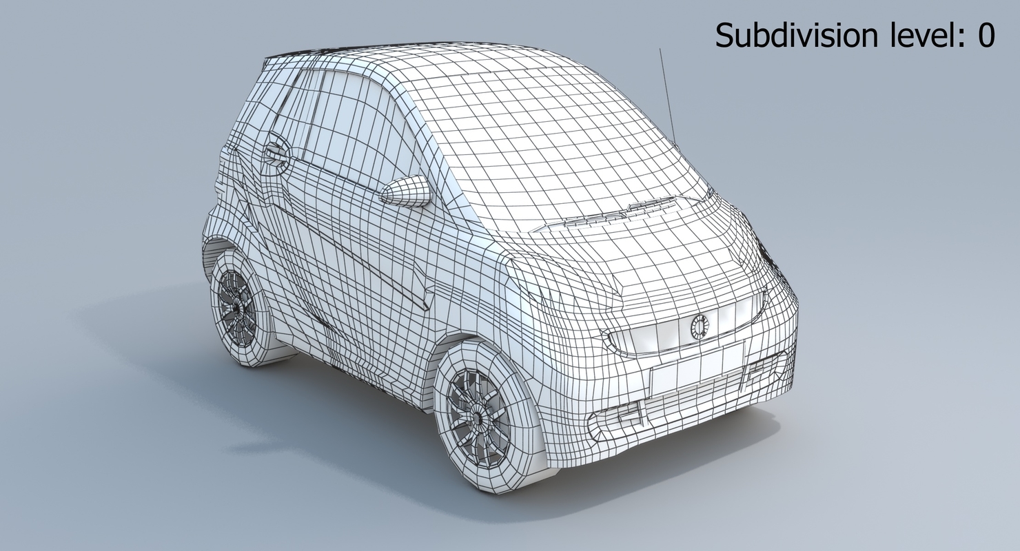 3D model smart fortwo electric drive - TurboSquid 1208278