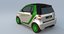 3D model smart fortwo electric drive - TurboSquid 1208278