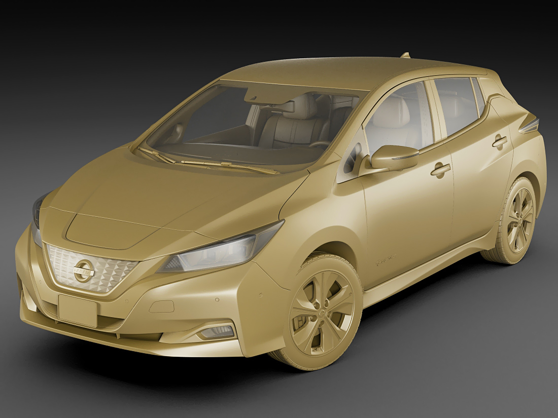 3D model nissan leaf 2 - TurboSquid 1208351