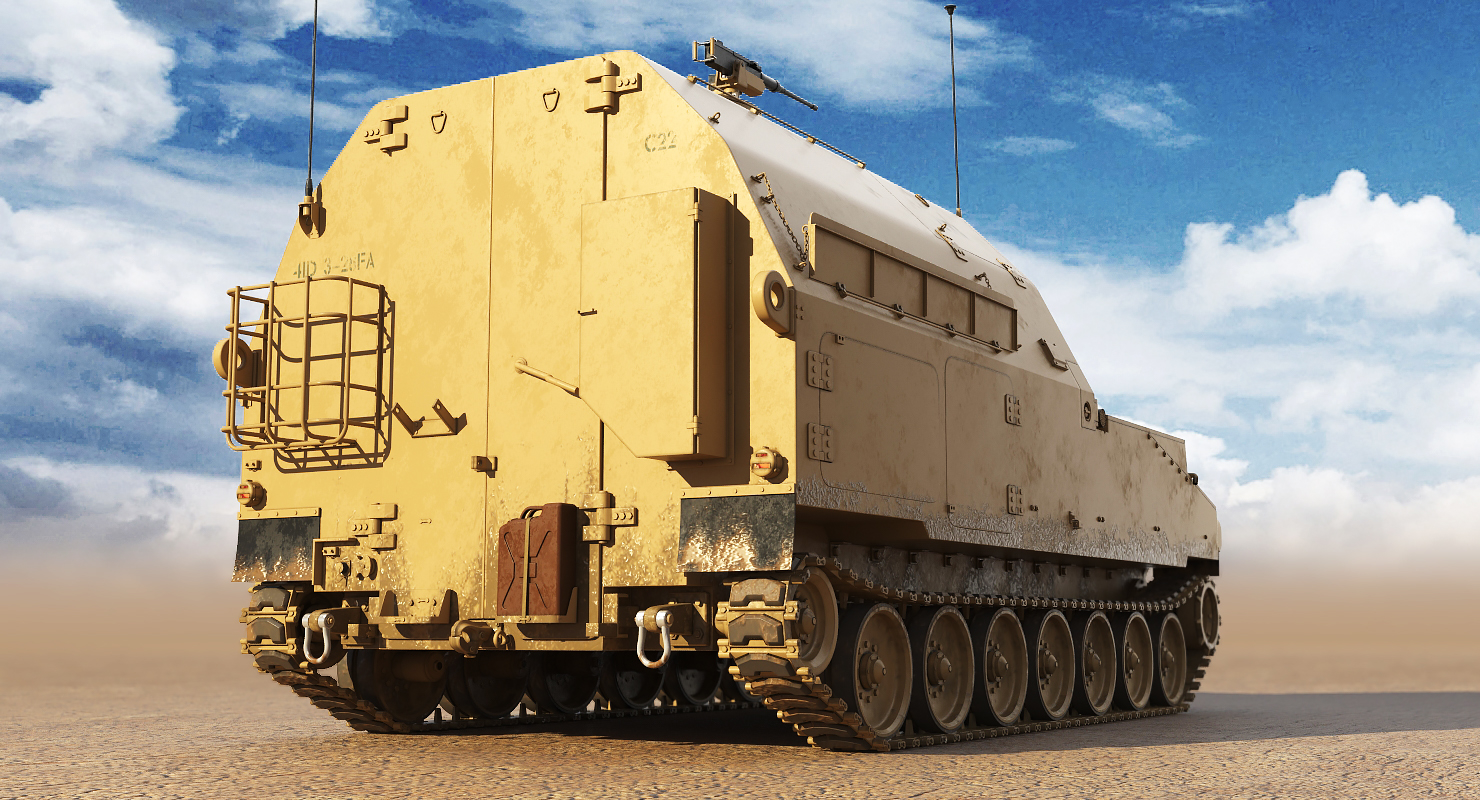 3D m992a2 field artillery ammunition - TurboSquid 1208385