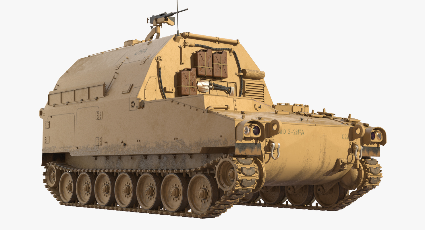 3D m992a2 field artillery ammunition - TurboSquid 1208385