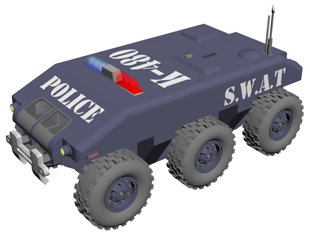 SWAT Truck 3D Models for Download | TurboSquid