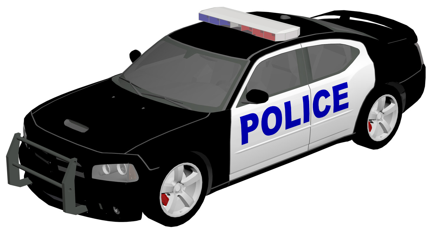 Police car 3D - TurboSquid 1208780