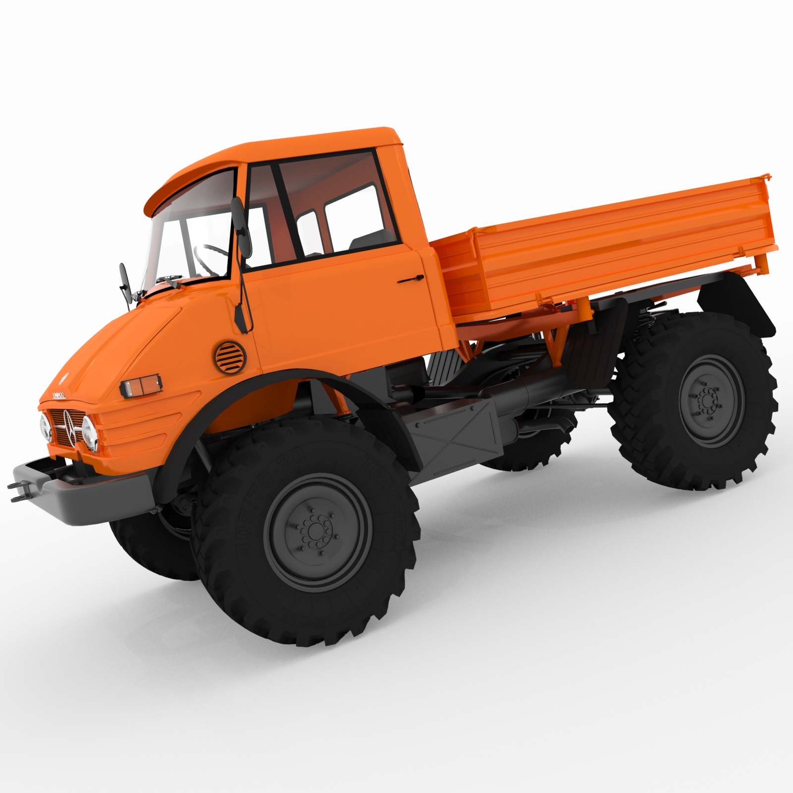 Vintage unimog 3D model - TurboSquid 1209073