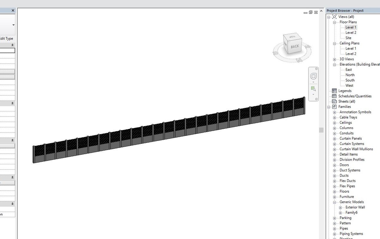 modelo 3d Muro de la cerca - TurboSquid 1209145