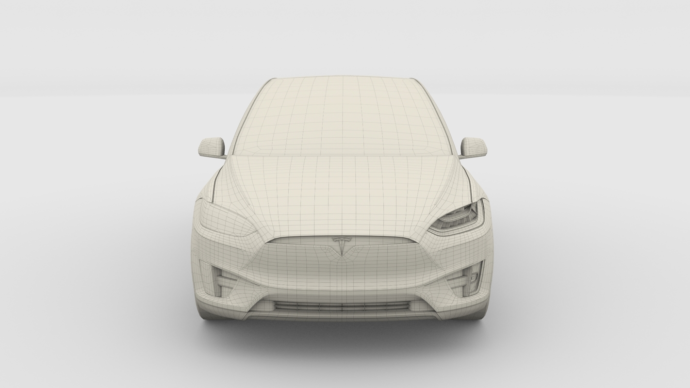 3D tesla x model - TurboSquid 1209171