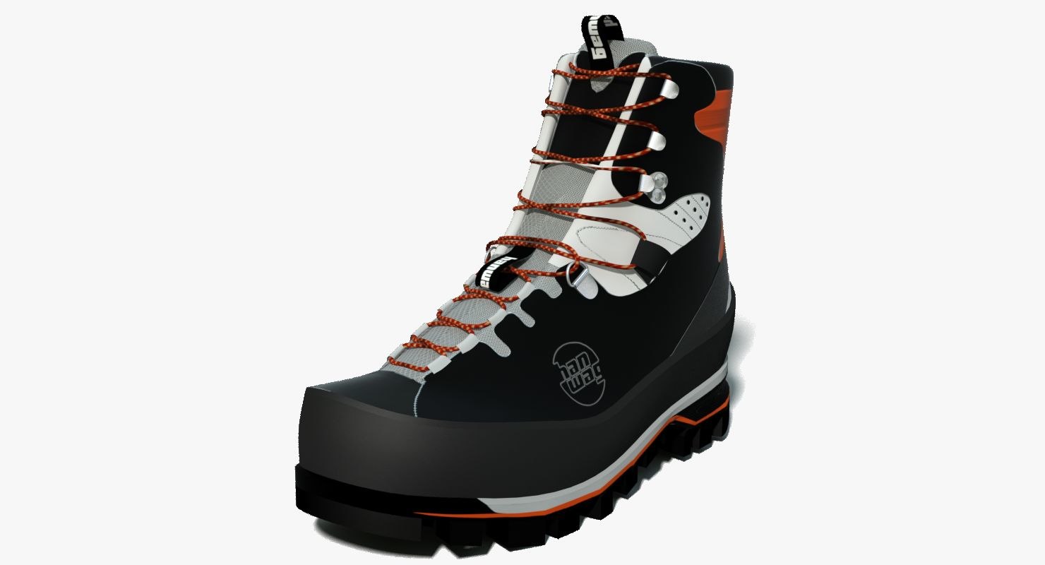 3D hanwag friction shoes - TurboSquid 1209436