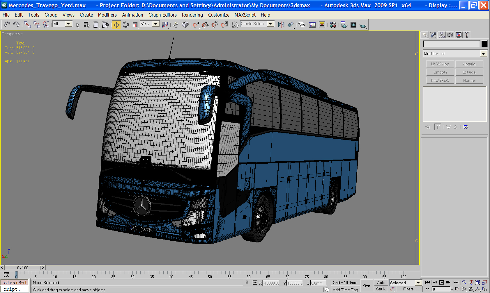 3D model yeni travego - TurboSquid 1209609