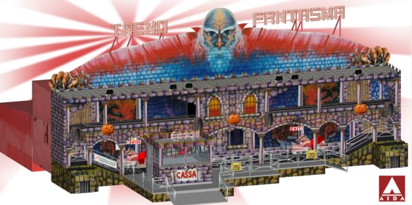 modèle 3D de Train fantôme - TurboSquid 1209632