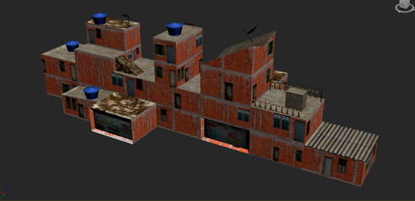 3D favelas rio janeiro - TurboSquid 1209722