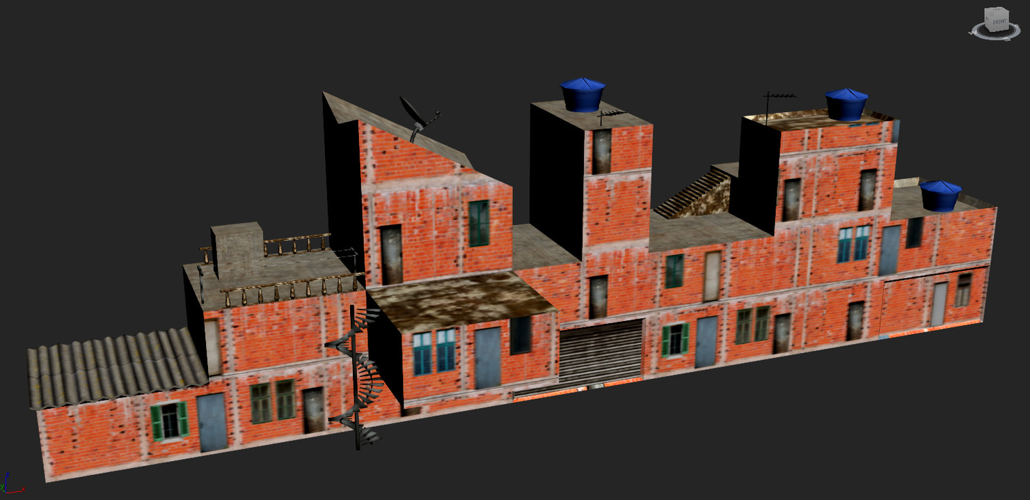 3D favelas rio janeiro - TurboSquid 1209722
