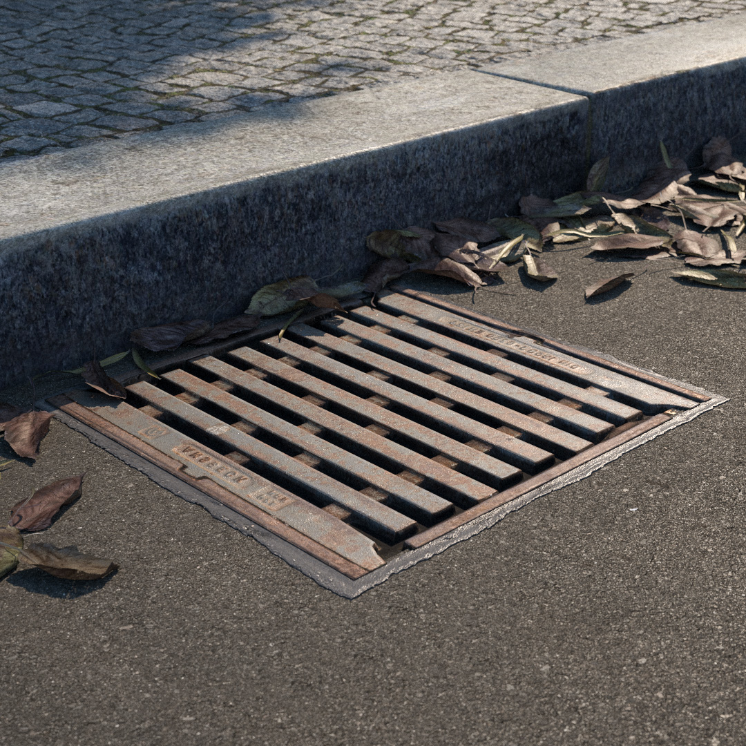 Free 3D manhole cover 01 model - TurboSquid 1209750