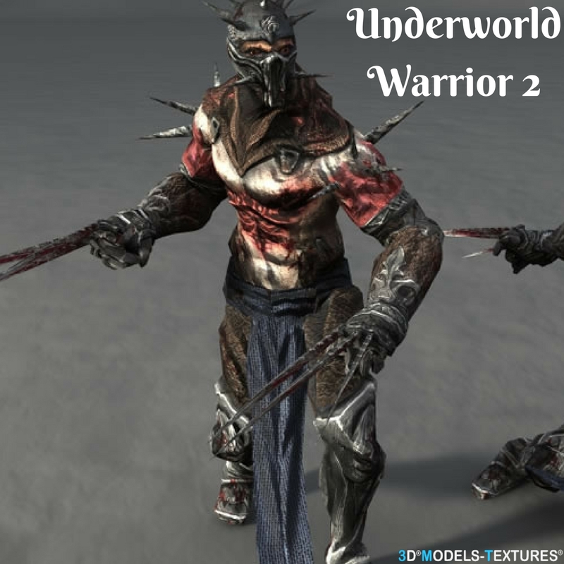 3D model underworld warrior - TurboSquid 1209898