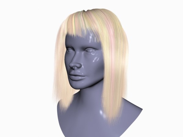 3D haircut head - TurboSquid 1210046