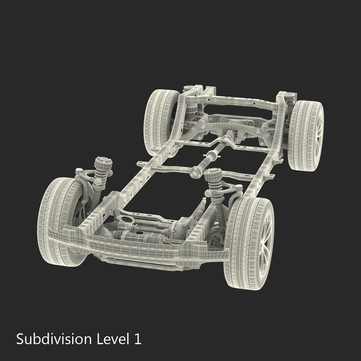 3D model chassis 2 s - TurboSquid 1210090
