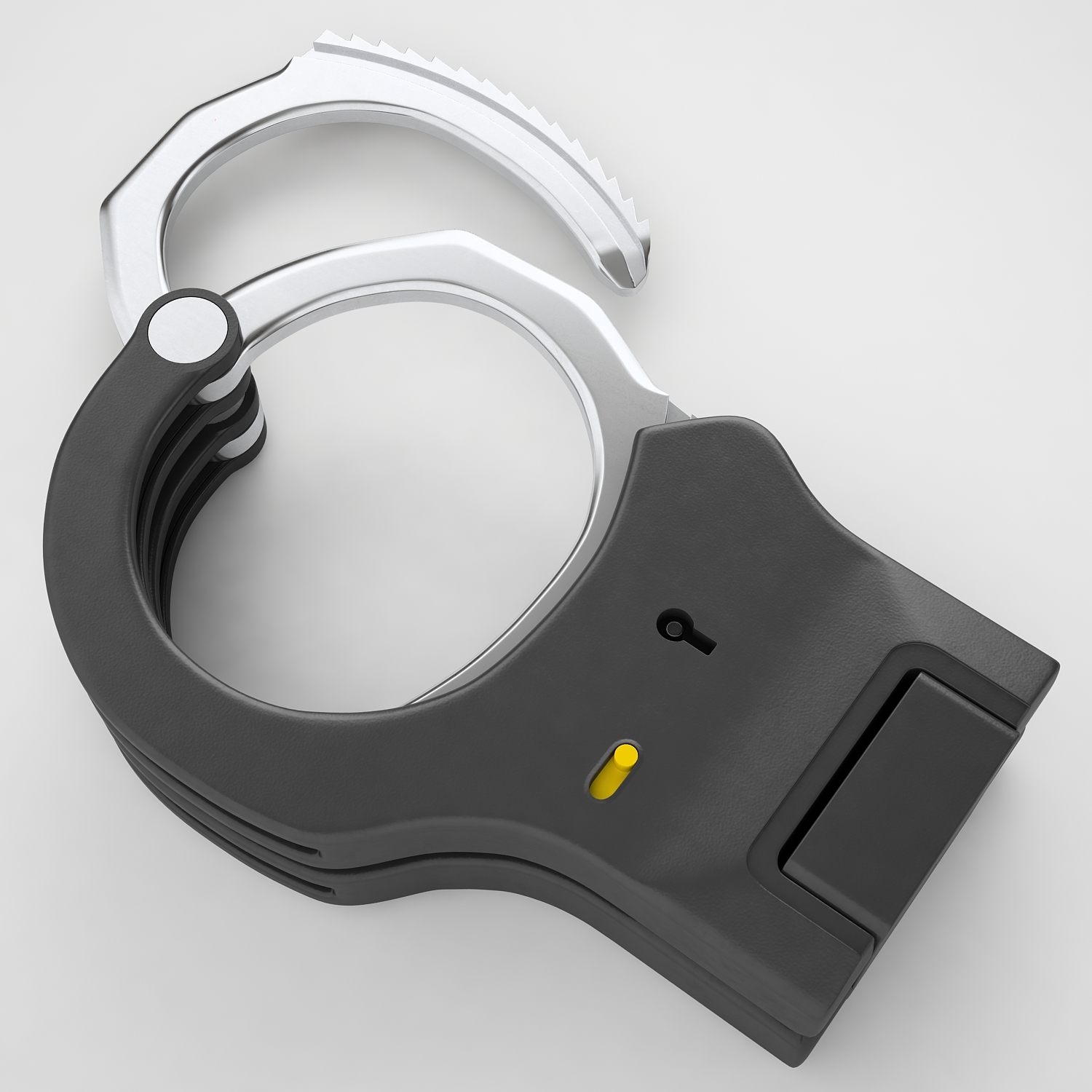 Rigid handcuffs 3D model - TurboSquid 1210161