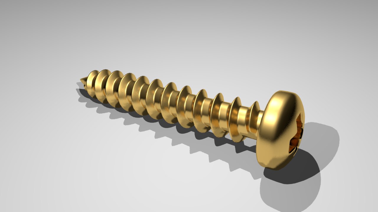 Phillips head 3D model - TurboSquid 1210206