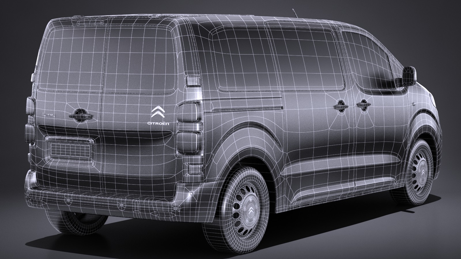3D citroen jumpy 2018 - TurboSquid 1210238