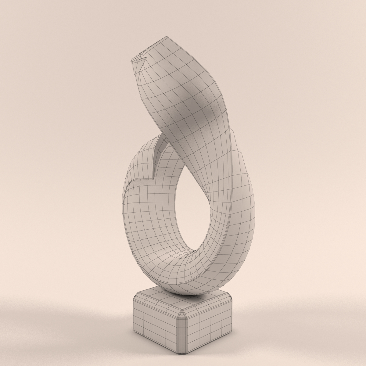 Abstract sculpture 3D model - TurboSquid 1210397