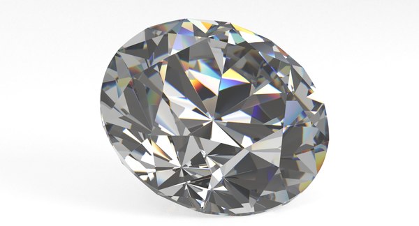 Brilliant diamond cut 3D model - TurboSquid 1210533