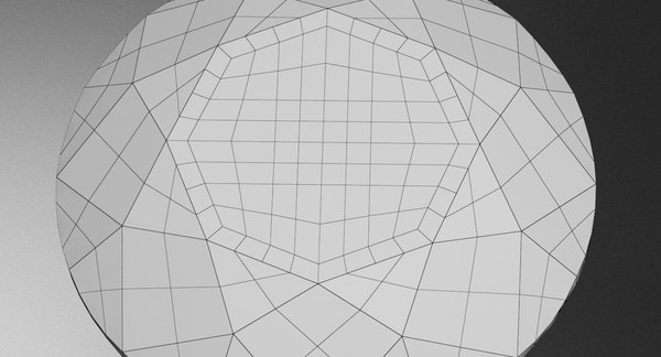 Brilliant diamond cut 3D model - TurboSquid 1210533