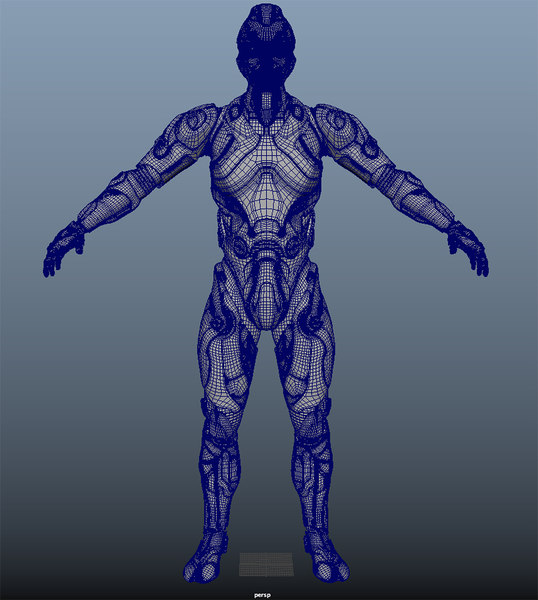 3D model cyborg human - TurboSquid 1210552