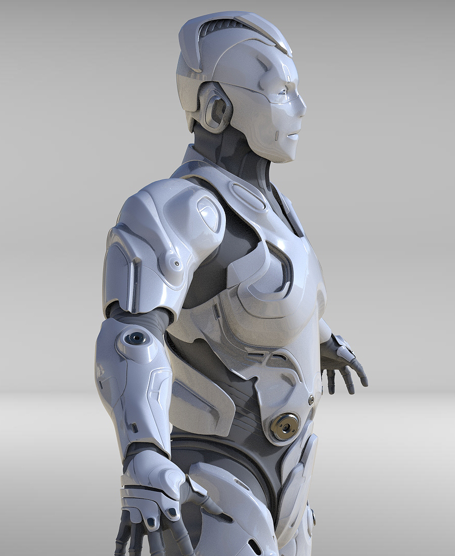 3D model cyborg human - TurboSquid 1210552