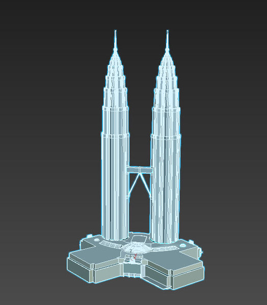 Free 3D petronas towers - TurboSquid 1210664