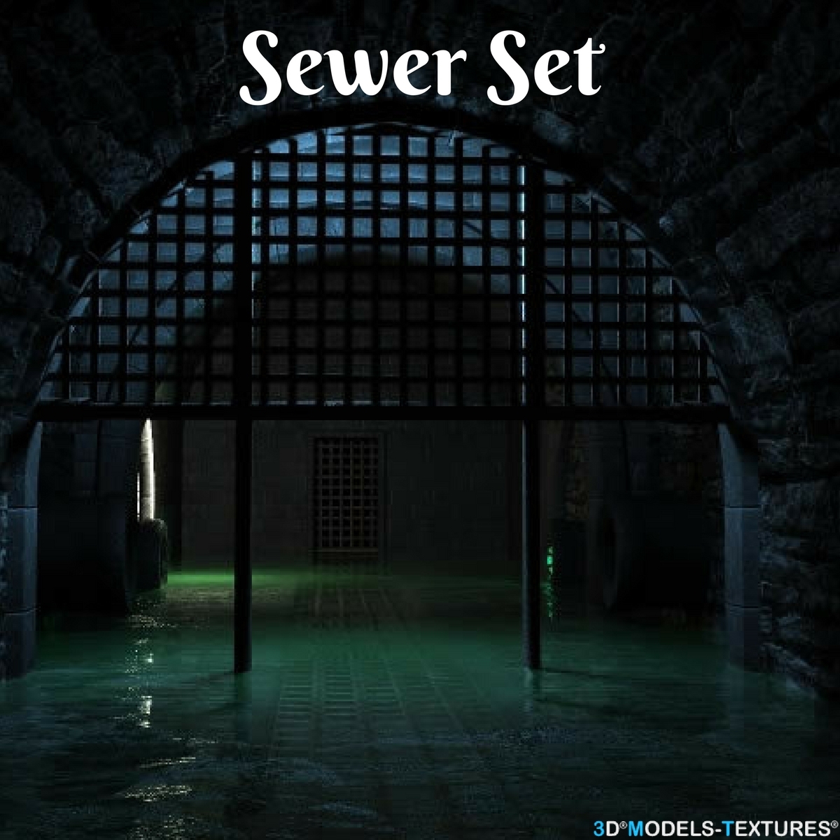 3D sewer set model - TurboSquid 1210721