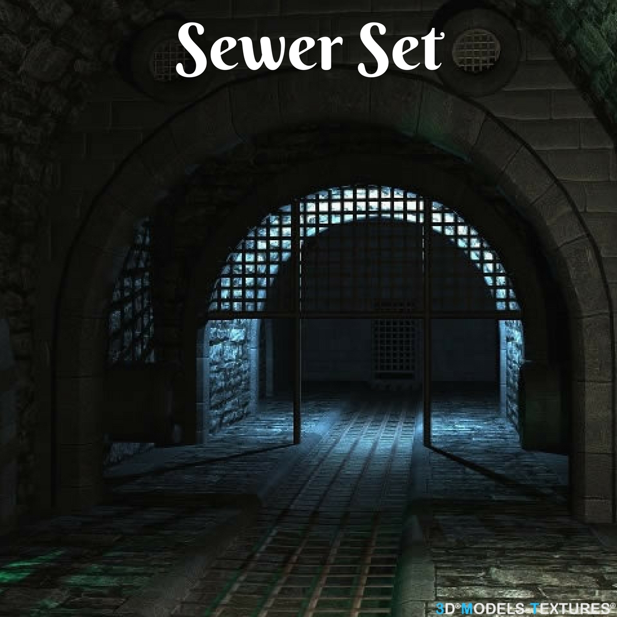 3D sewer set model - TurboSquid 1210721