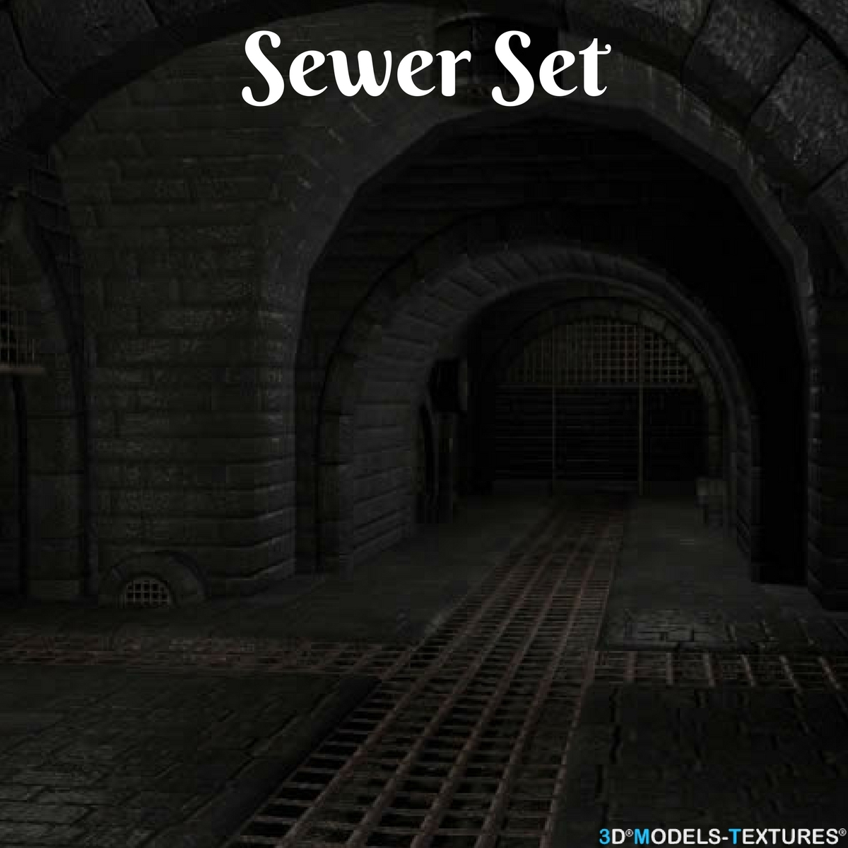 3D sewer set model - TurboSquid 1210721