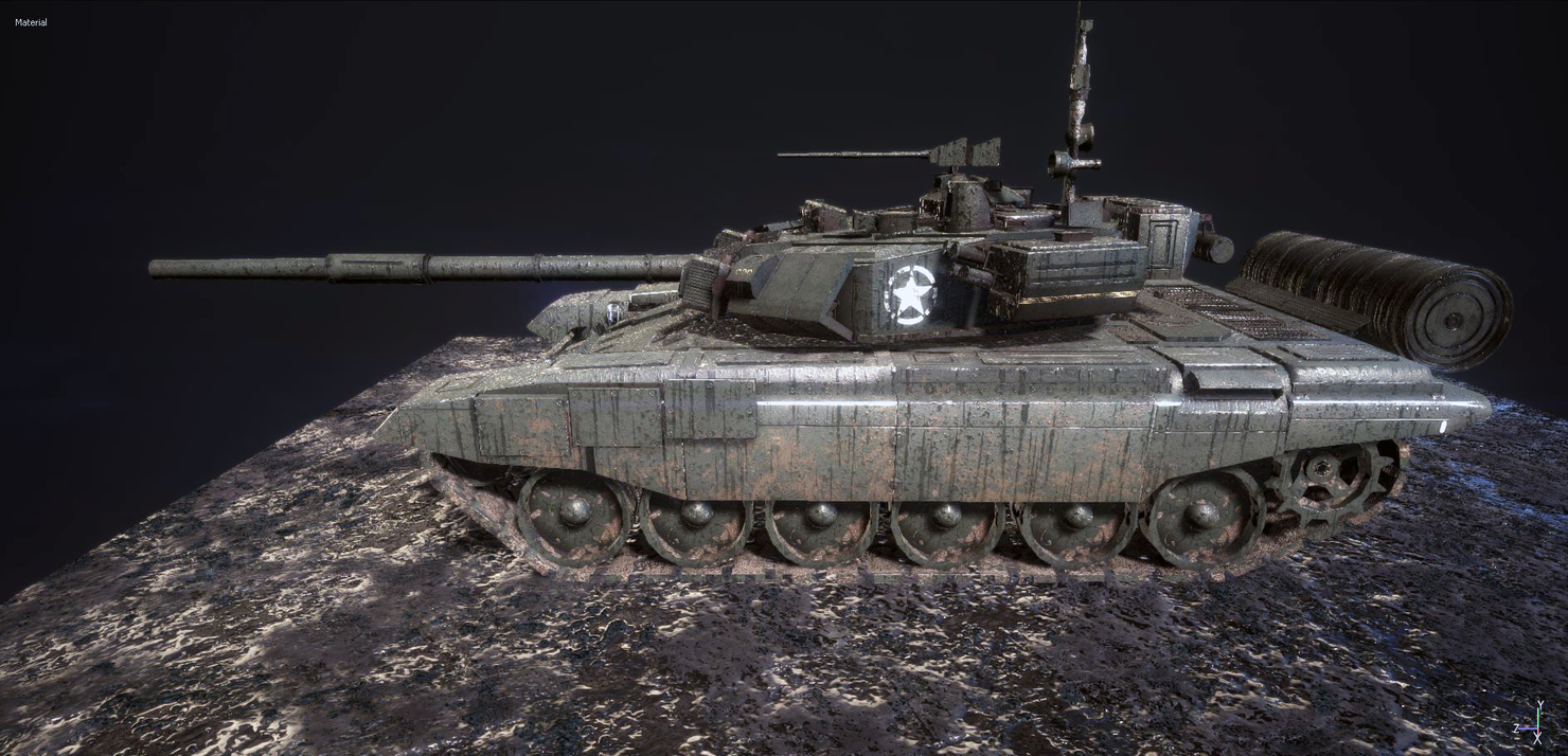Tank t90 3D model - TurboSquid 1210793