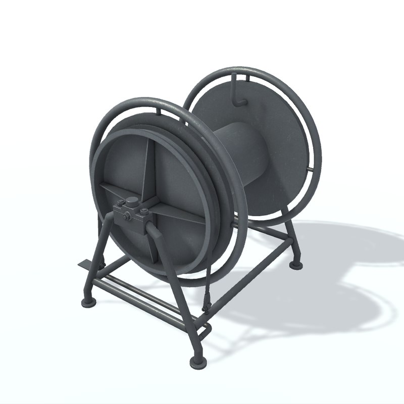 3D model hawser reel - TurboSquid 1210889