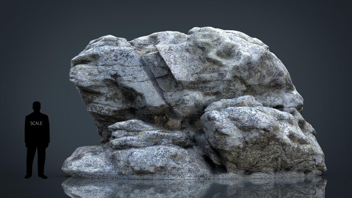 Rock model - TurboSquid 1211099