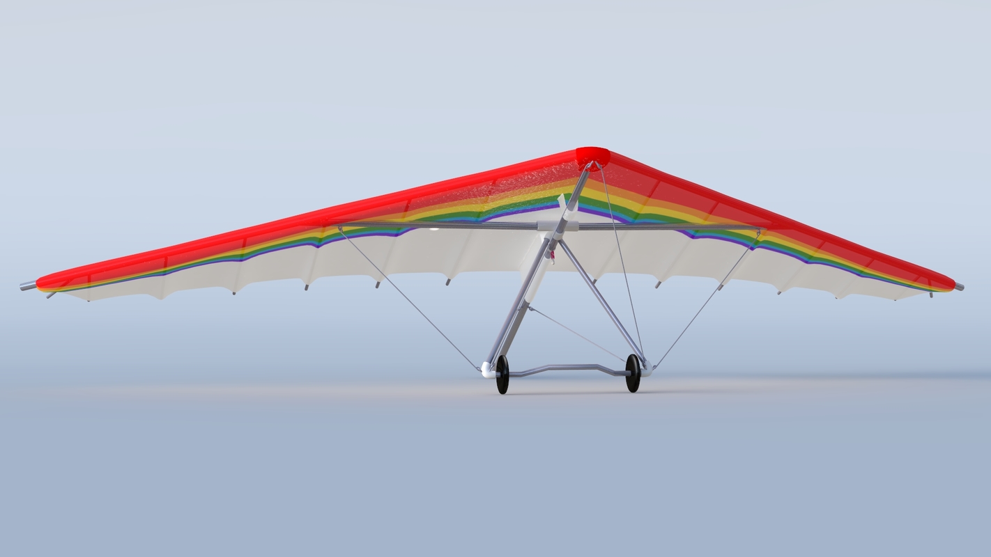 3D model hang glider - TurboSquid 1211210