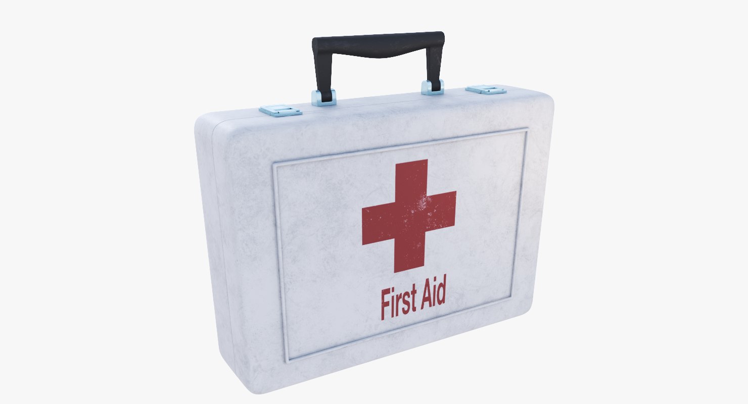 3D medical kit model - TurboSquid 1211295